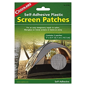 TENT SCREEN PATCH 5X6.5"