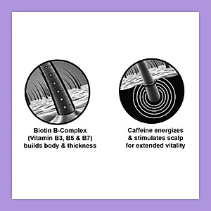 Petal Fresh Hair ResQ Color Protection Natural Thickening Biotin Shampoo for Thinning Hair, Locks in Color & Anti-Breakage, Vegan & Cruelty-Free, 12 fl oz