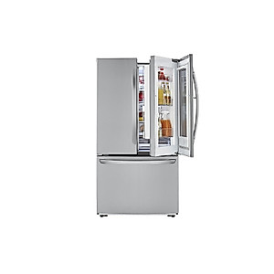 LG LFCS27596S 27 Cu.Ft. Door-in-Door InstaView French-Door Refrigerator (2019)