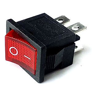 CESS AC Power Socket Inlet Module, 4 Pack, 10A 250V, Male Plug with Fuse Switch