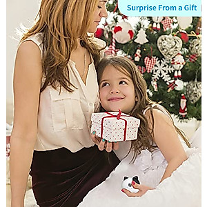 Togetface Kids Wireless Earbuds for Small Ears - Panda Bluetooth Headphones - with Mic and Noise Cancelling, is The Best Christmas, Halloween and Birthday Gift for Kids, Friends, Family and Adults.