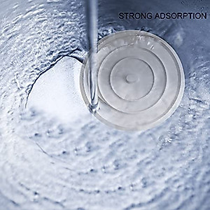 2PCS Kitchen Sink Stoppers, 4.8 Inch Drain Plug Natural Rubber Sink Drain Stopper, Sink Water Stopper, Bathtub Stopper, Sink Drain Cover for Kitchen, Bathroom and Laundry