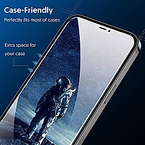 [2+2 Pack] Fotbor for iPhone 12 Pro Max Privacy Screen Protector [2 Pack] and Camera Lens Protector [2 Pack], [2X Anti-Spy] Easy Installation Shatterproof 9H Tempered Glass Film for Apple iPhone 12 Pro Max 6.7" 5G (Privacy)