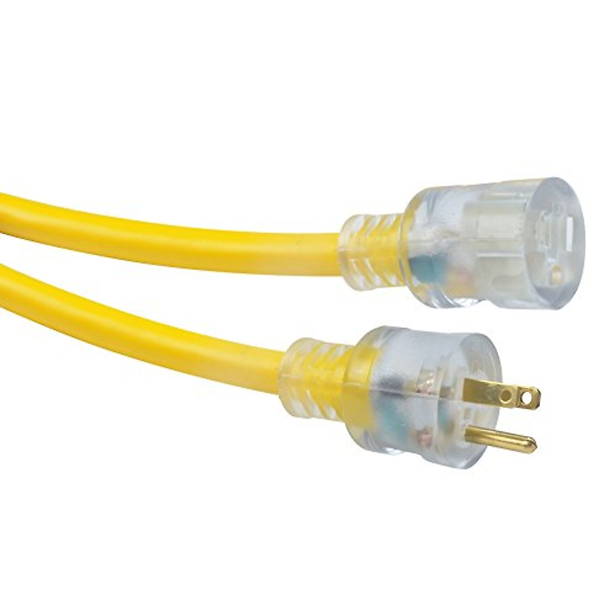 Woods Southwire 02688 10/3 50-Foot Vinyl Outdoor Extension Cord with Lighted End ; Yellow ; 50 ft - 26888802