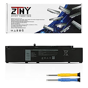 ZTHY MV07R Laptop Battery Replacement for Dell G3 15 3500 3590 3700 3790 G5 5500 5505 SE Series Notebook 72WGV 072WGV W5W19 0W5W19 JJRRD 0JJRRD PN1VN M4GWP 266J9 68Wh 15.2V 4250mAh 4-Cell