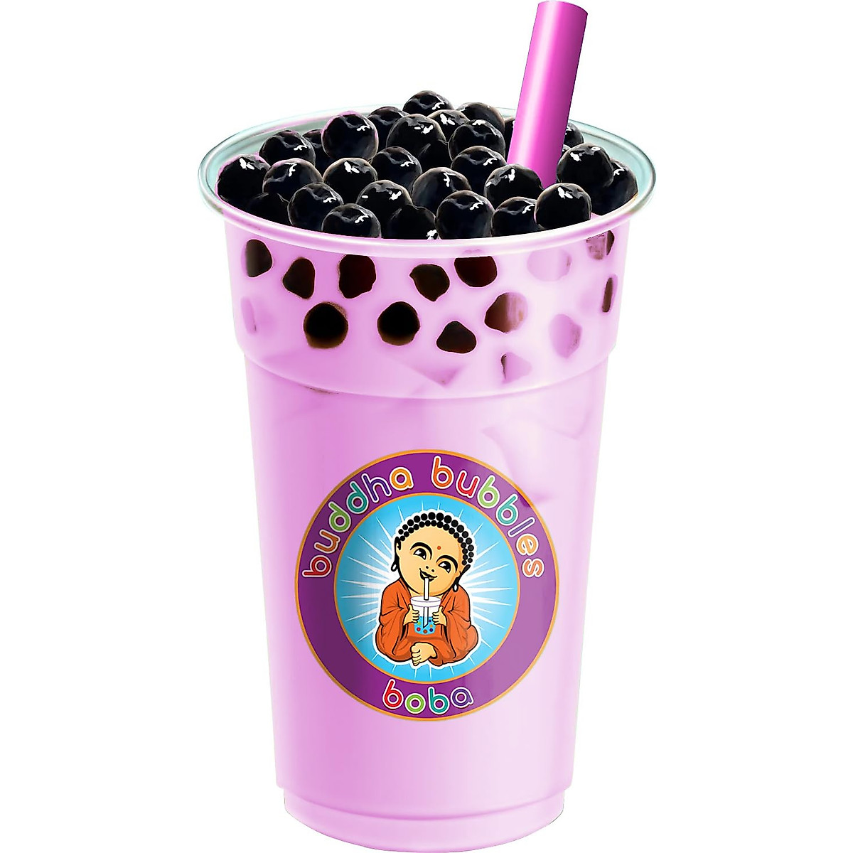 COTTON CANDY Boba/Bubble Tea Drink Mix Powder By Buddha Bubbles Boba (10 Ounce / 283 Grams)