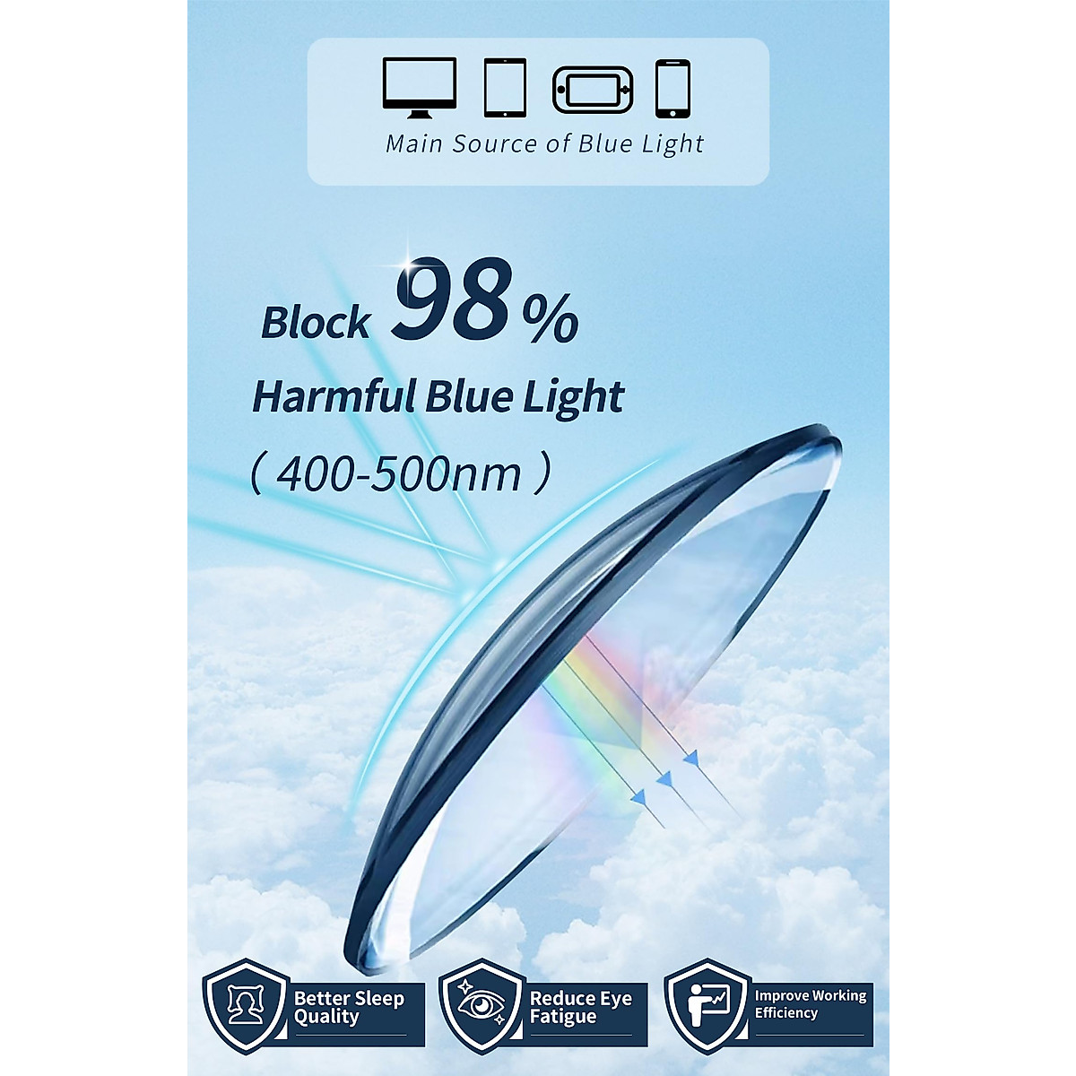 Laemzinv Oversized Square Blue Light Glasses for Women, Large Thick Frame Reading Blocker, Big Reader for Computer Eyewear and Gaming Glasses LA022 (A2 | GREEN)