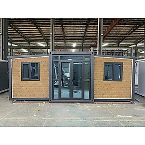 Folding Expandable Container House for 3 Bedrooms–Prefabricated Modular Home Design with Kitchen and Living Space, Ideal for Temporary Office or Vacation Use in Various Locations