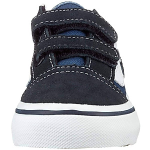 Vans Unisex Old Skool V Active, Navy, 10 M US Toddler
