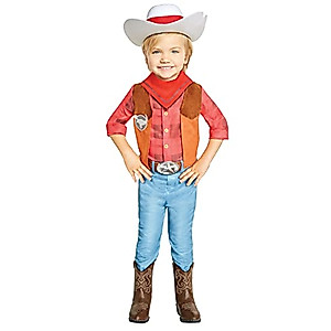 Spirit Halloween Toddler Jon Dino Ranch Costume - 3-4T