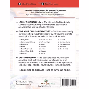 The Ultimate Toddler Activity Guide: Fun & educational activities to do with your toddler (Early Learning)