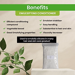 4 OZ BTMS 50 conditioning emulsifier derived from colza oil and Consists of Behentrimonium Methosulfate, Cetyl Alcohol and Butylene Glycol. BTMS 50 emulsifying wax for Beauty Products 4 OZ