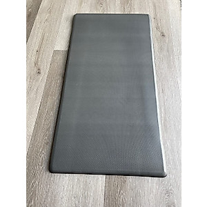 3/4 inch Anti Fatigue Floor Mat Extra Large 39" x 20", Thick Gray