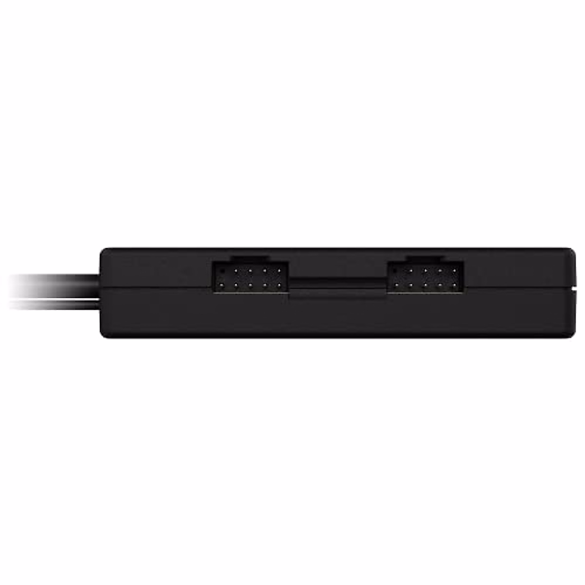 Corsair Internal 4-Port USB 2.0 Hub - 4X 9-Pin USB 2.0 Ports - Easy Magnetic Installation - Compatible with Most Intel® and AMD® Motherboards - Black