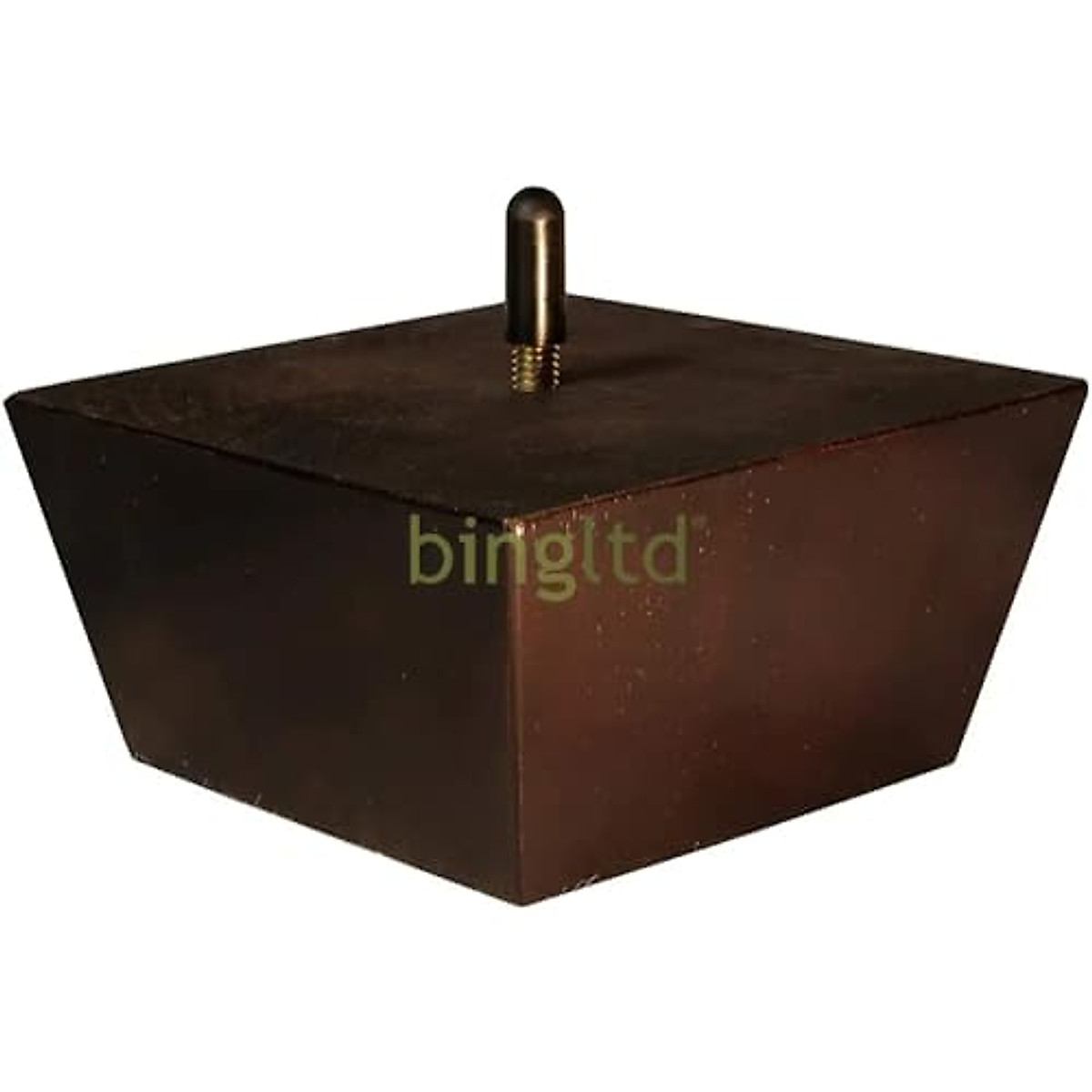 BingLTD - 2 ½” Mahogany Square Tapered Hardwood Sofa Legs - Set of 4 (ST7616-157)…