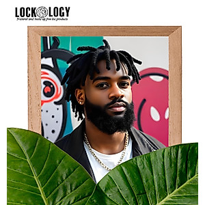 Lockology Loc Oil; Coconut Lemongrass Loc Moisturizer for Dreads; Hair Oil for Locs Products for Dreadlock Products