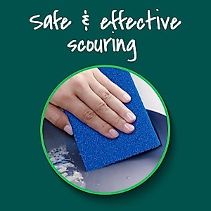 Scotch-Brite Non-Scratch Scour Pads, Scouring Pads for Kitchen and Dish Cleaning, 3 Pads