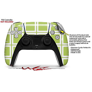 WraptorSkinz Skin Wrap compatible with Sony PS5 DualSense Controller Squared Sage Green (CONTROLLER NOT INCLUDED)