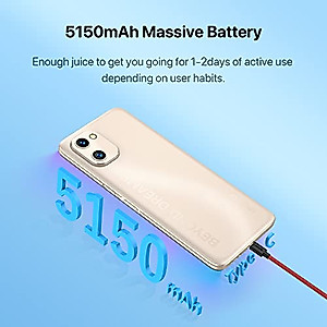 UMIDIGI F3 SE Smartphone (4GB + 128GB) Unlocked Cell Phone, 6.7'' Screen Phone and 20MP AI Camera Cell Phone, 5150mAh Battery Android 11 Unlocked Android Phone Global Version…