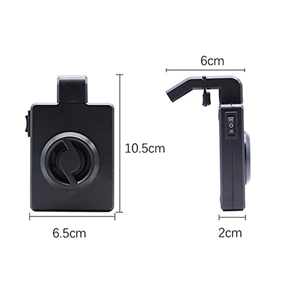 Aquarium Chiller, Power Saving Mute Cooling Fan SmallCrab Shape Fan Mini USB Fish Tank Coldwind Cooling Mounted Aquarium Fan(US Plug)