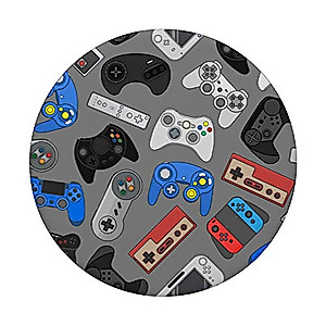 Gaming Controller Pattern For Game Gamer Lover Gift PopSockets PopGrip: Swappable Grip for Phones & Tablets