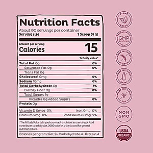 KOS Organic Beet Root Powder, USDA Certified - Natural Nitric Oxide Booster, Superfood for Stamina, Energy, Circulation - Non-GMO, Plant-Based, 90 Servings