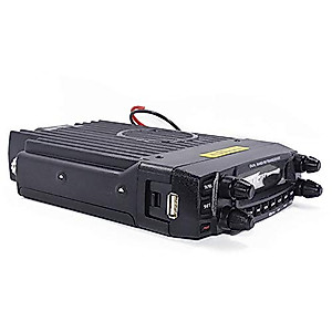 AnyTone AT-5888UV Mobile Transceiver Dual Band VHF UHF 50W/40W Vehicle Radio with Programming Cable