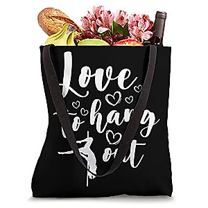 Love to Hang Out Pole Dance Poledance Dancer Poledancer Tote Bag