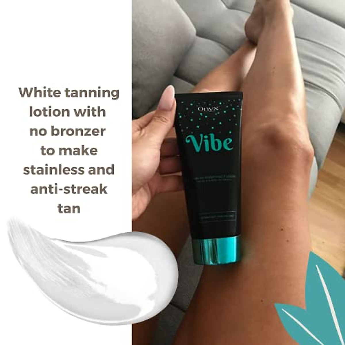 Onyx Vibe Advanced Indoor Tanning Accelerator – Elevate Your Tanning Experience and Achieve a Perfect, Naturally Radiant Sun-Kissed Tan with Zero Bronzer for a Flawless Finish