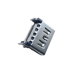 Rinbers Pack of 2 HDMI Port Display Socket Interface Connector Replacement for Sony Playstation 5 PS5 Console with Tool Kit
