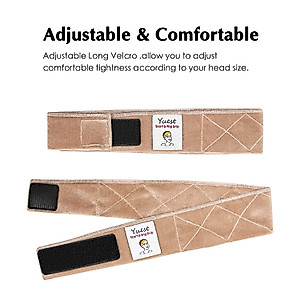 Yuest 2 Pack Wig Grip Band for Keeping Wigs in Place Secured Velvet Wig Gripper Adjustable Wig Grips Headband Stay Put No Slip Accessories for Women Edge Saver