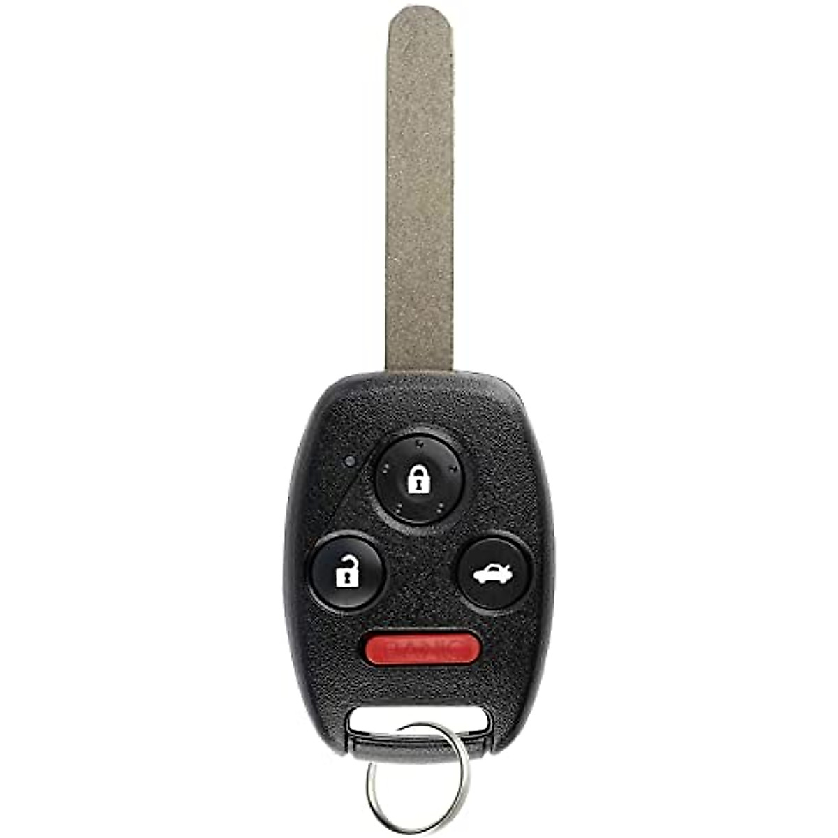 [1 PCS]Doiplent N5F-S0084A Key Fob Replacement Keyless Entry Remote Control Uncut Ignition Transponder Key for Honda 2006-2013 Civic EX EX-L SI