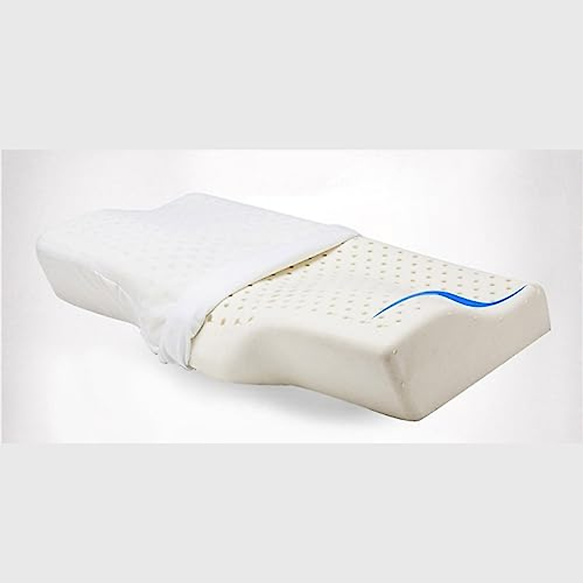 TEIDEA Pillows for Bed Sleep Pillow Bed Neck Care Massage Health Design Adult Ankle Bed Pillow