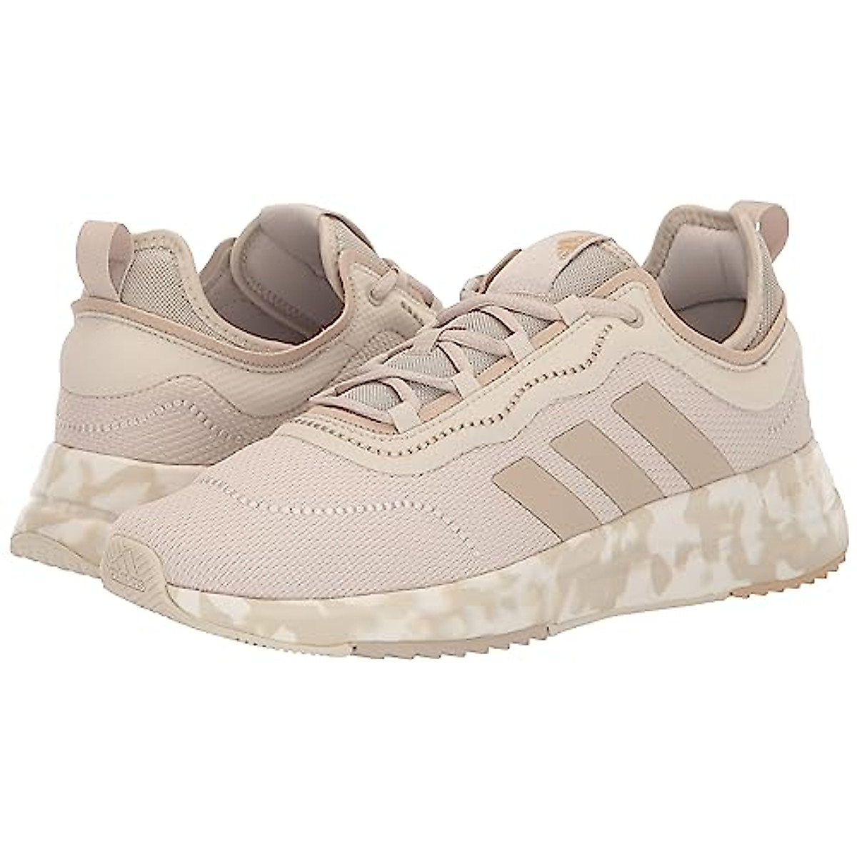 adidas Women's Fukasa Run Sneaker, Alumina/Wonder Beige/Magic Beige, 7