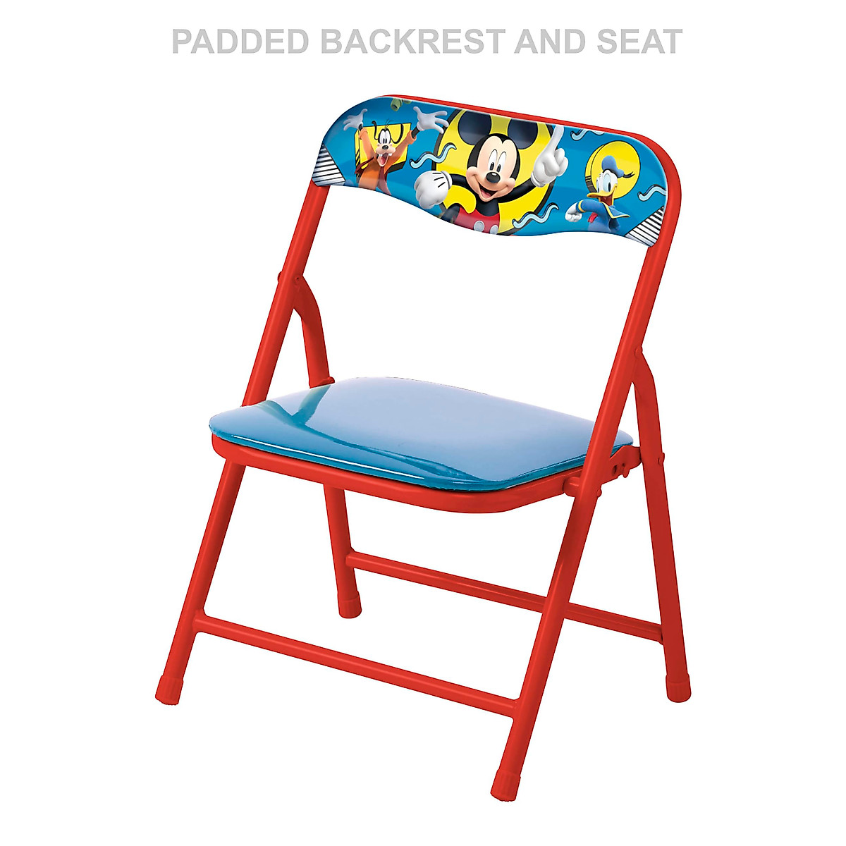 Disney Junior 45704 Mickey Kids Table & Chair Set, Junior Table for Toddlers Ages 2-5 Years ,20" x 20"
