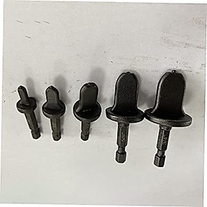 WOONEKY 5pcs Copper Pipe Expander Flaring Tool Black Hose Air Conditioner Hose Copper Pipe Swaging Accessories Air Conditioner Copper Pipe Expander Copper Pipe Swaging Tool Tubing Forging