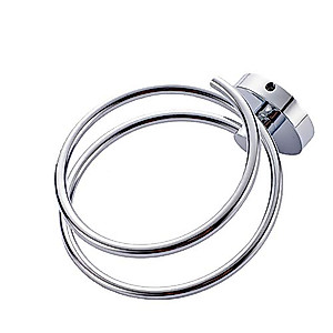 Hair Dryer Holder Wall Mount, Stainless Steel Blow Dryer Rack, Chrome Finished, Hidden Mounted, Copper Fastening