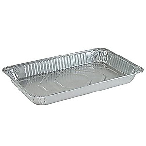 Heavy Duty Aluminum Half Size Cookie Sheet (25 Count) - 17.75" x 12.75" x 1.25", Versatile & Heavy Duty Baking Supplies, Perfect For Any Occasion
