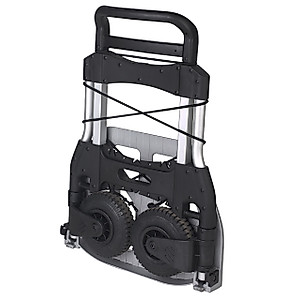 WESCO 220650 Aluminum/Polyurethane Folding Hand Trucks, Mega Mover