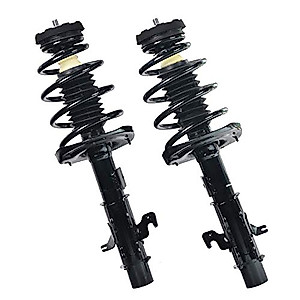 Shoxtec Front Pair Complete Struts Assembly Replacement for 2010-2012 Chevrolet Camaro Coil Spring Assembly Shock Absorber Kits Repl. part no. 172337 172336