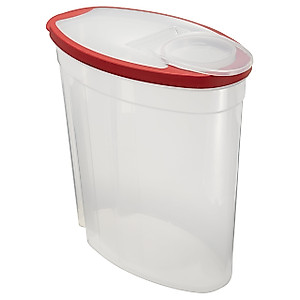 Rubbermaid Home Cereal Keeper Clear/ Red (1.5 Gal) - 1783748