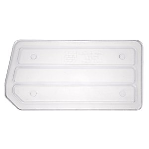 Quantum Storage Systems DUS221 Divider for Model QUS221 Ultra Stack and Hang Bin, Clear, 1 Slot, Pack of 6