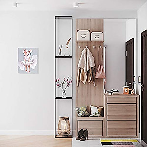 B BLINGBLING XMYATELi Pig Canvas Wall Art: Kawaii Pig Cosplay Room Decor Asthetic Room Decore with Frame and Ready to Hang (12"x16"x1 Panel)