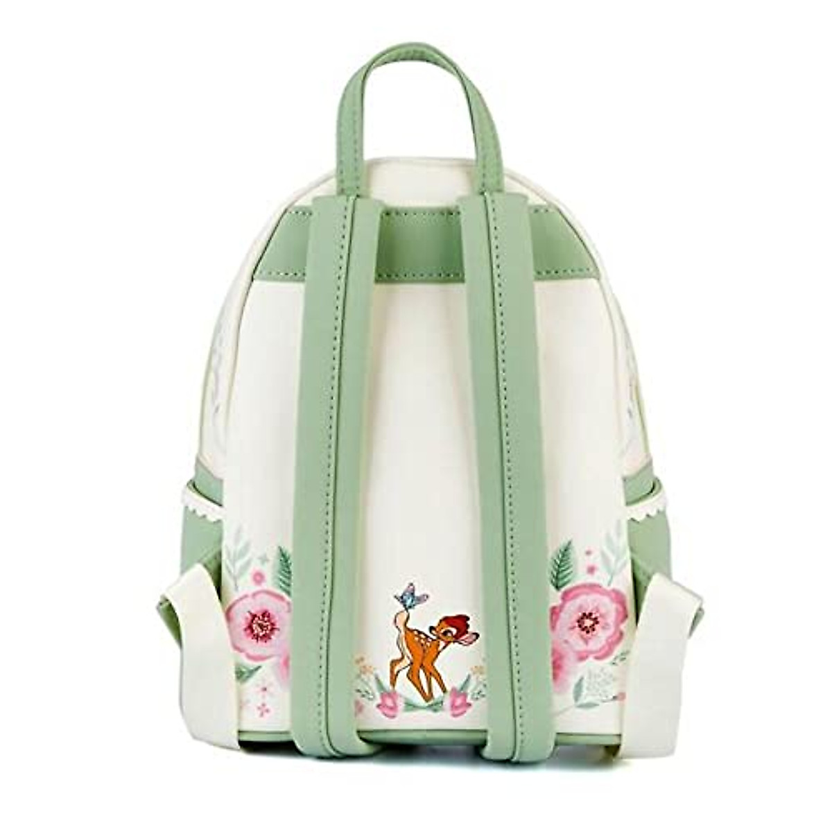 Loungefly Disney Bambi Springtime Gingham Womens Double Strap Shoulder Bag Purse