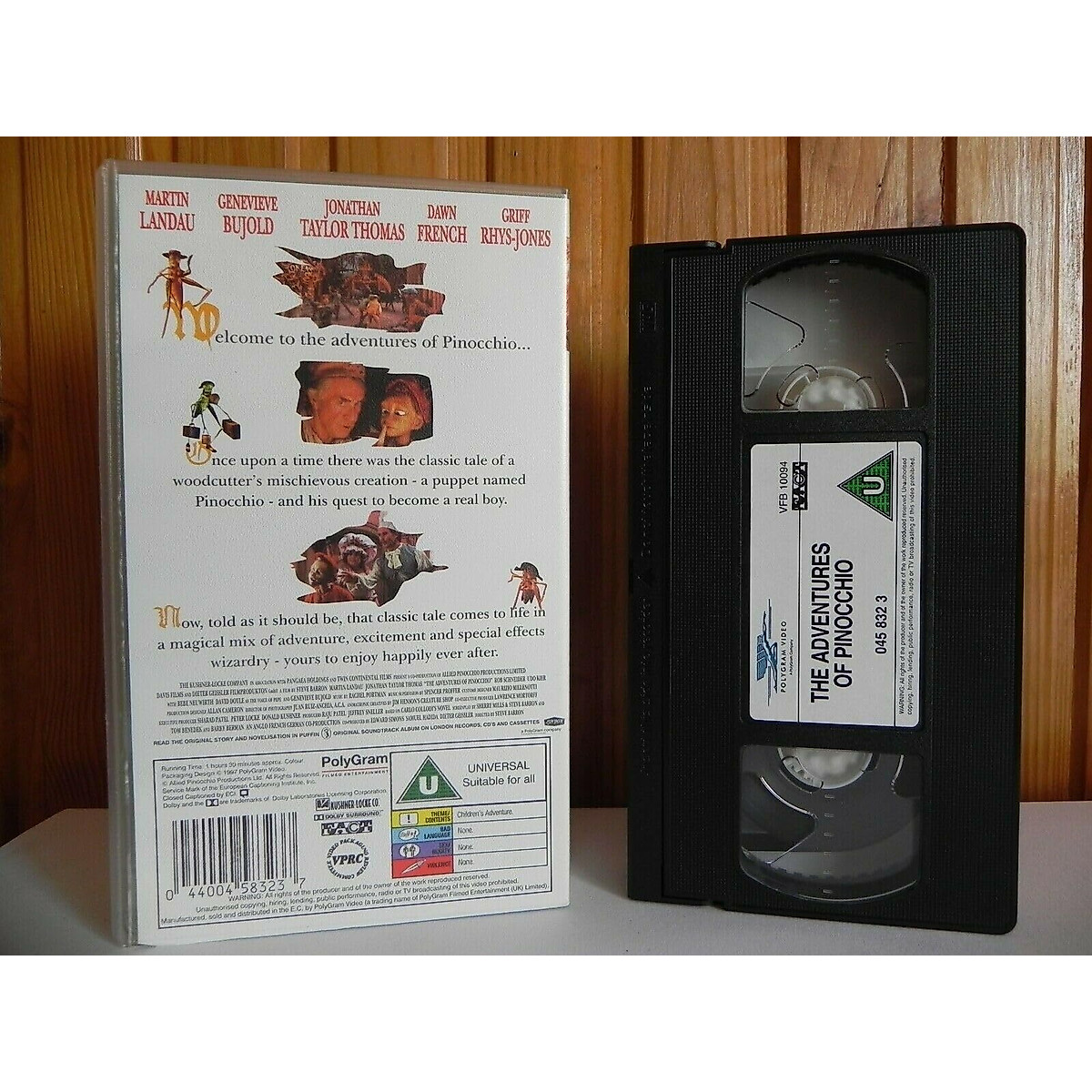 Adventures of Pinocchio [VHS]