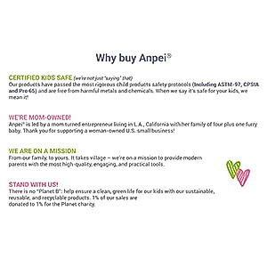 Anpei Straw and Sippy Cup Transitional Nipples Set of 2 with Nipple Storage Case Compatible with Comotomo Baby Bottles, 5 oz and 8 oz