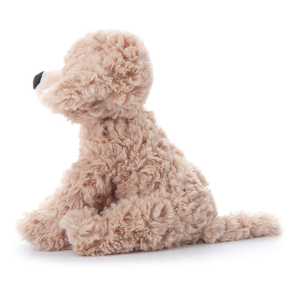 The Petting Zoo Scruffy Dog Stuffed Animal, Gifts for Kids, Caramel Brown Zoologee Dog Plush Toy 10 Inches