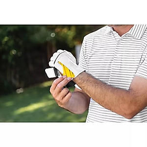 SKLZ Men's Smart Glove Left Hand Golf Glove, X-Large , White