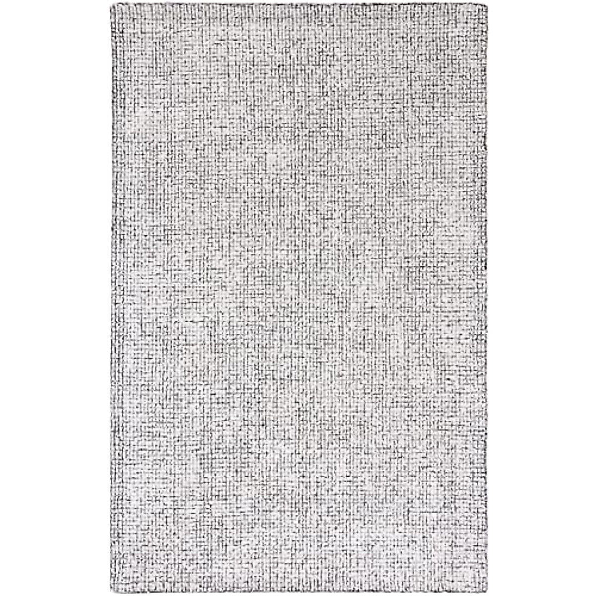 SAFAVIEH Abstract Collection 8' x 10' Ivory/Black ABT470Z Handmade Premium Wool & Viscose Living Room Dining Bedroom Area Rug