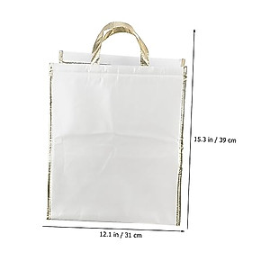 BESPORTBLE Tote Bags Packing Insulation bags tote bags thermal bags for cold and hot food cooler bags insulated catering bags large cooler bag thicken delivery bag Phnom Penh
